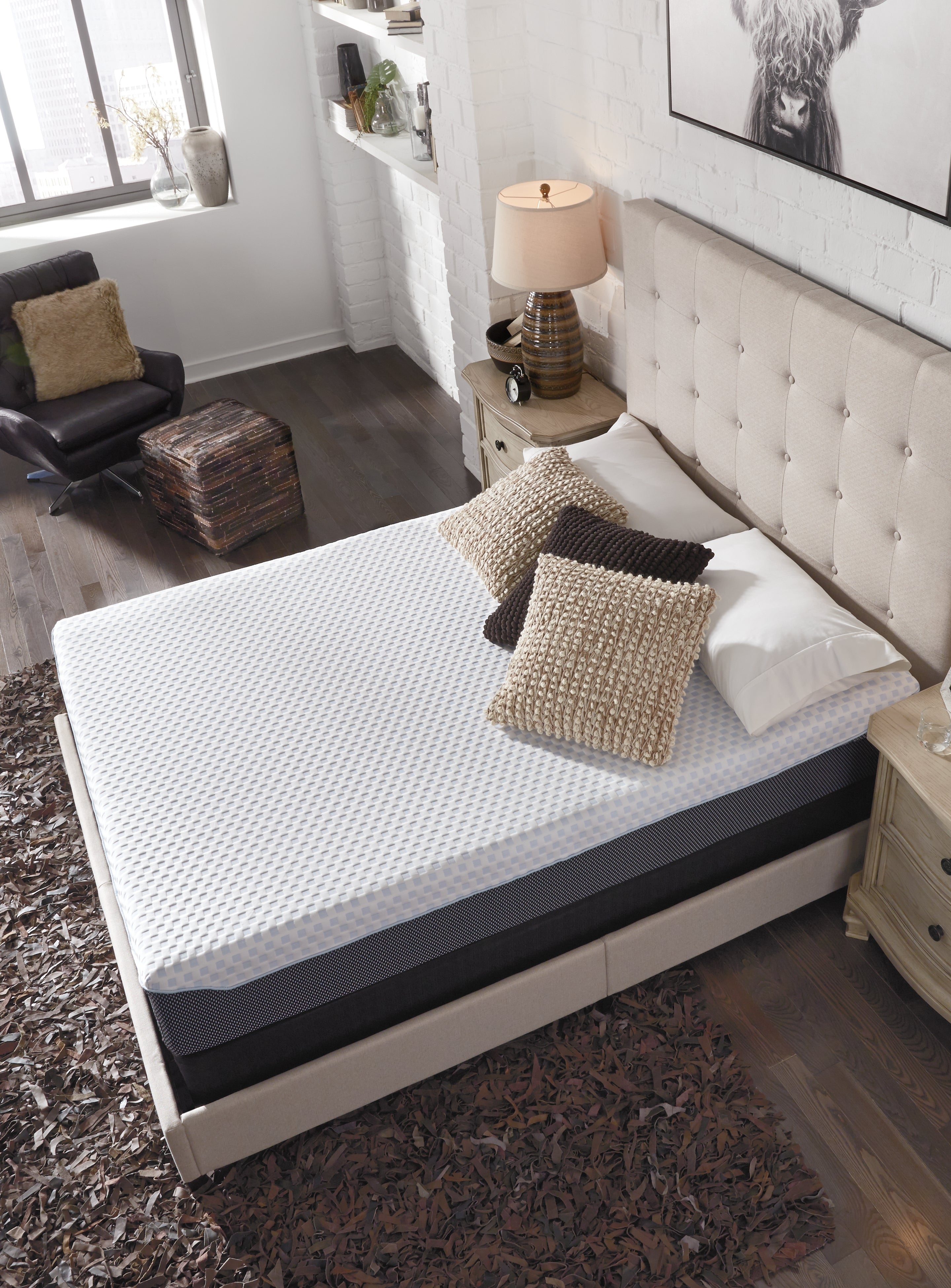 10 Inch Chime Elite Memory Foam Mattress in a box Twin